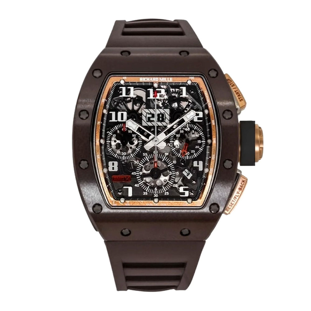 Richard Mille RM 011, Brown Ceramic, Skeleton Dial, 50 mm - Avi & Co.